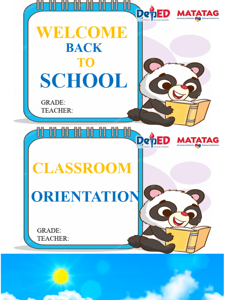 Orientation-Made by Cher Shane | PDF