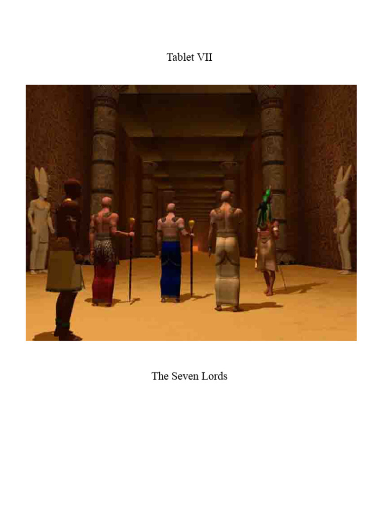 The Emerald Tablets of Thoth Tablet VII - The Seven Lords | PDF