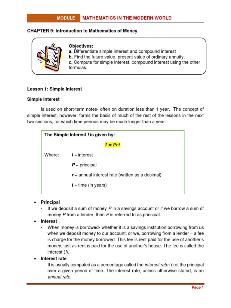 Understanding Compound Interest Formulas | PDF | Finance & Money Management