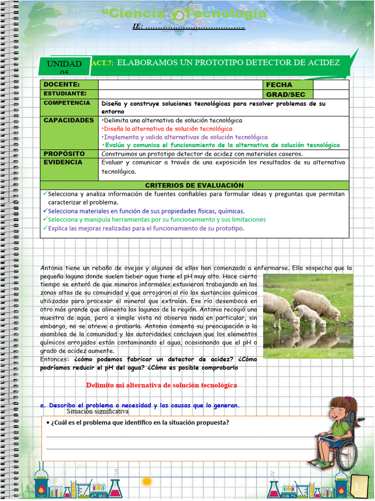 E-3º Act 7 Cyt Und 5 - Sem 5 | PDF