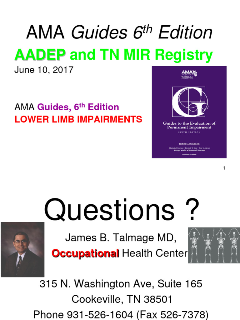Lower Limb Impairment Assessment Guide | PDF