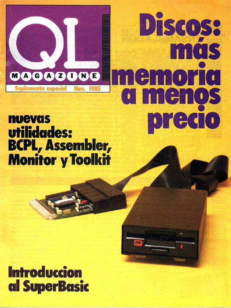 QL Magazine Noviembre 1985 | PDF