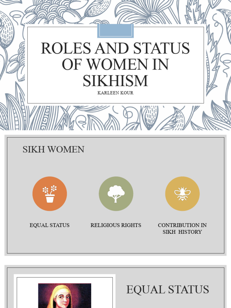 Roles and Status of Women in Sikhism | PDF