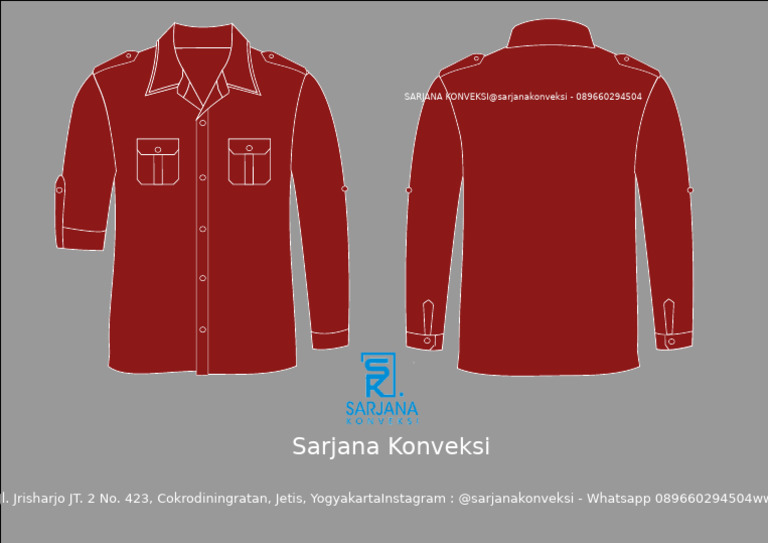 Mockup Kemeja CDR 1 | PDF