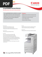 Product Brochure Ir 2224 | PDF | Printer (Computing) | Paper