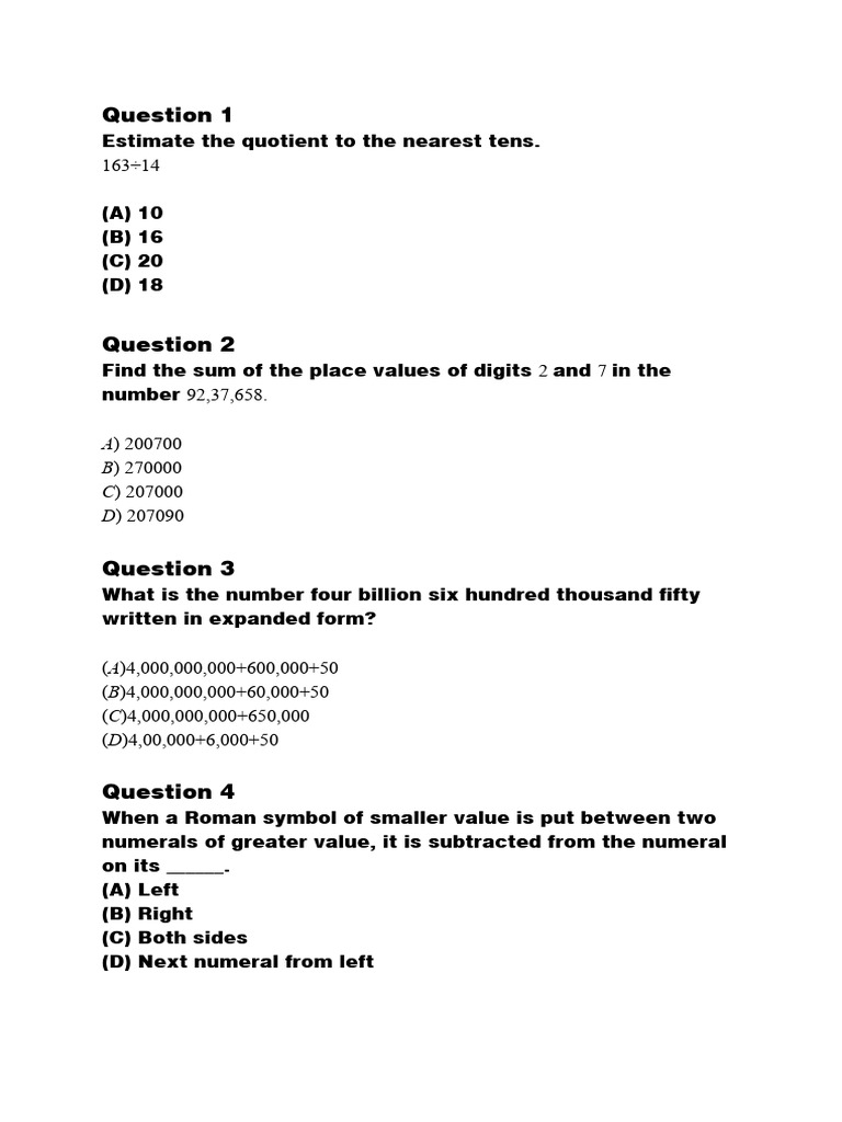 IMO Olympiad Workbook Mathematics Class 6 | PDF
