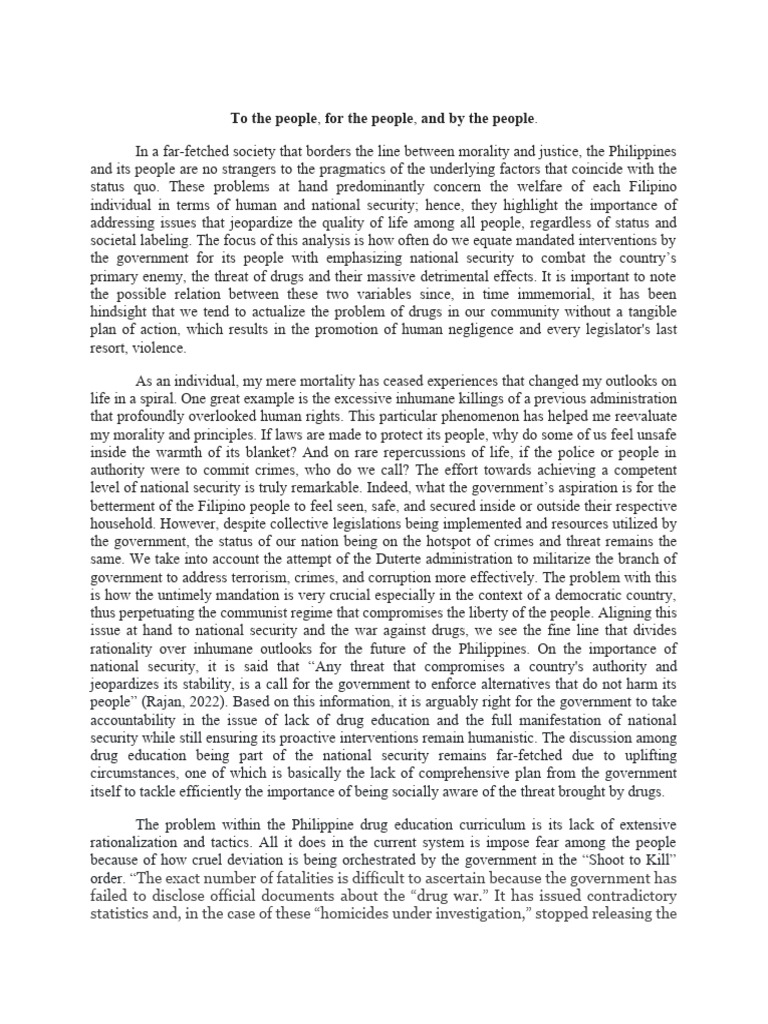 Position Paper | PDF