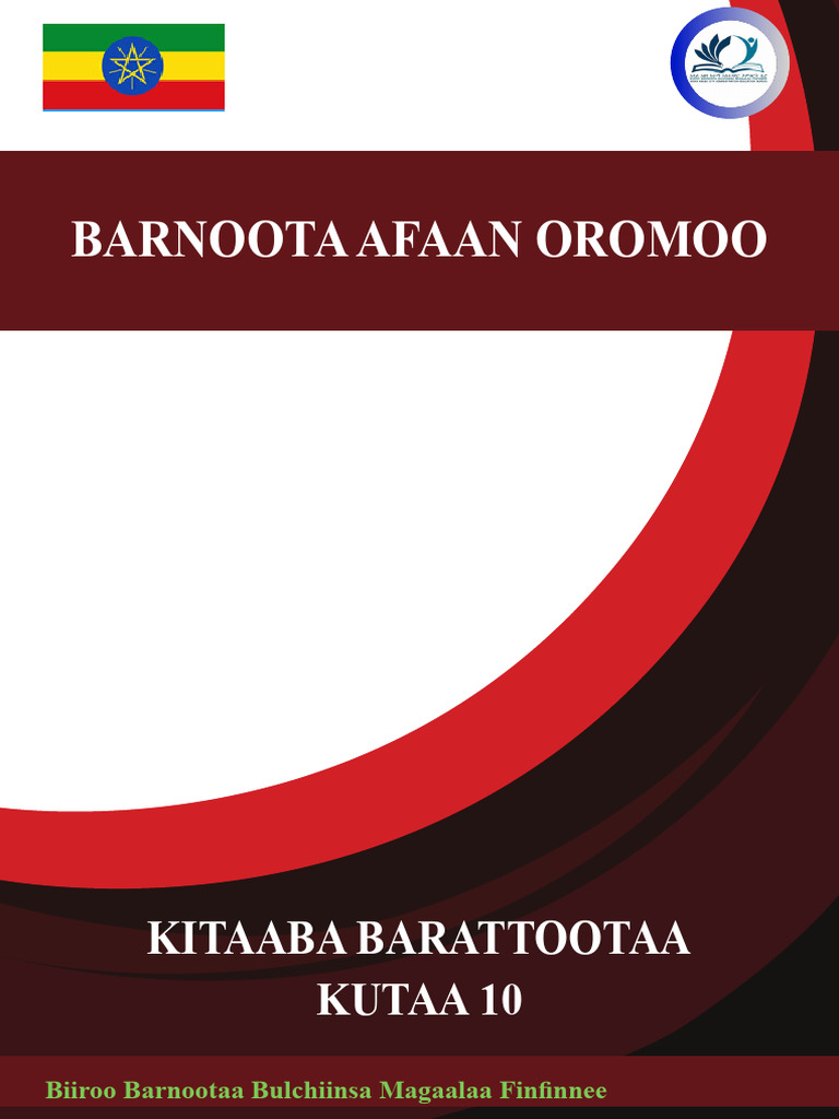 Afaan Oromoo G 10 Text Book | PDF