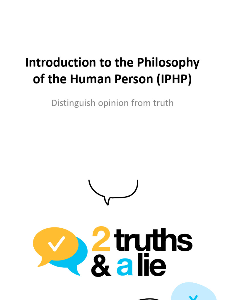 2.1 Truth and Philosophy | PDF | Truth | Irrationality