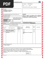 Iata Declaration Form Template Multimodal 2025 | PDF | Dangerous Goods ...