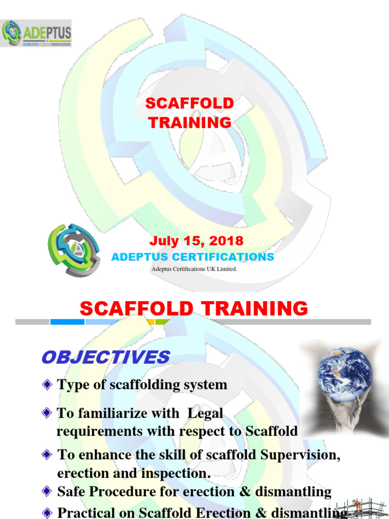 Scaffolding Training Slides | PDF