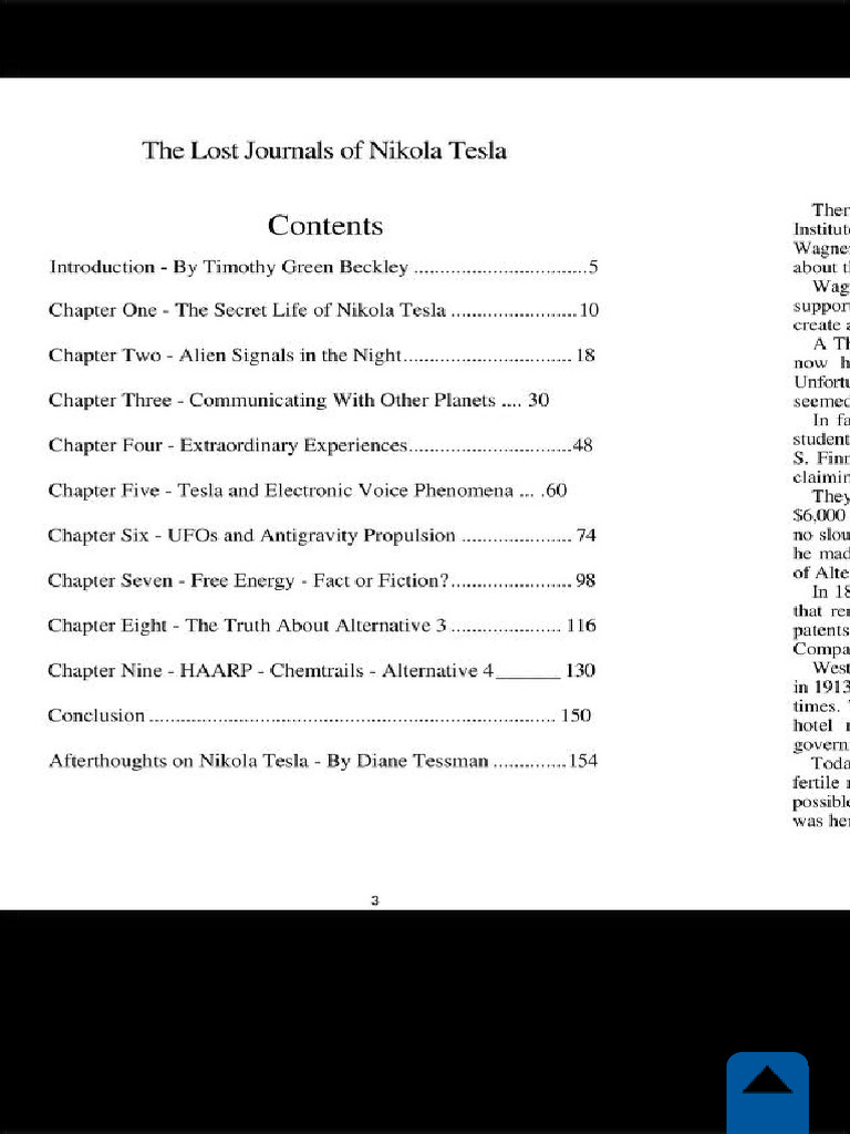 The Lost Journals of Nikola Tesla | PDF