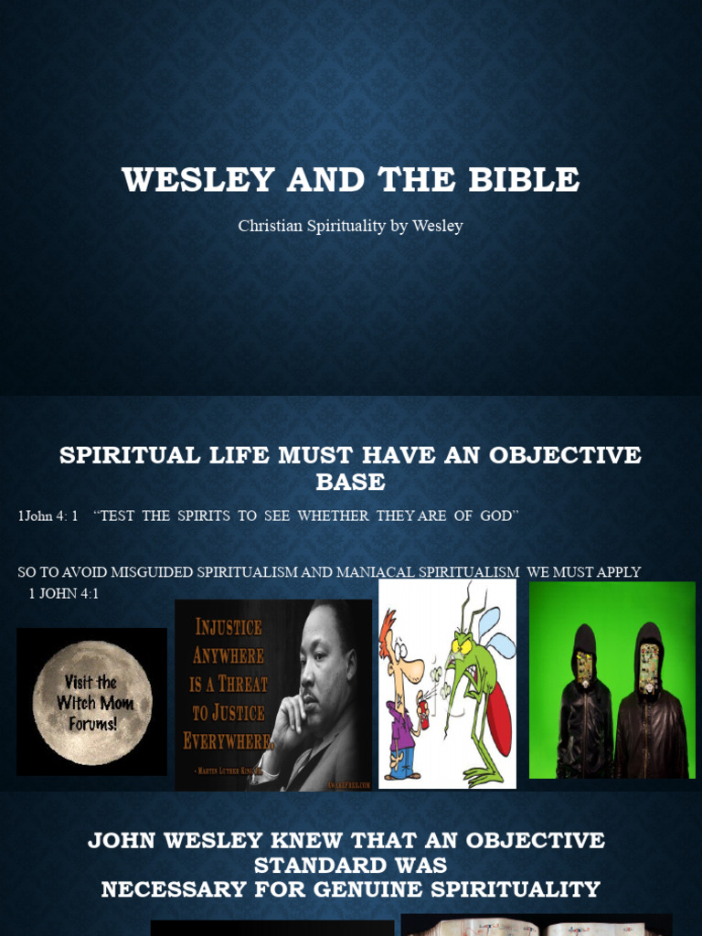 Wesleyan Bible Study Guide | PDF | John Wesley | Bible
