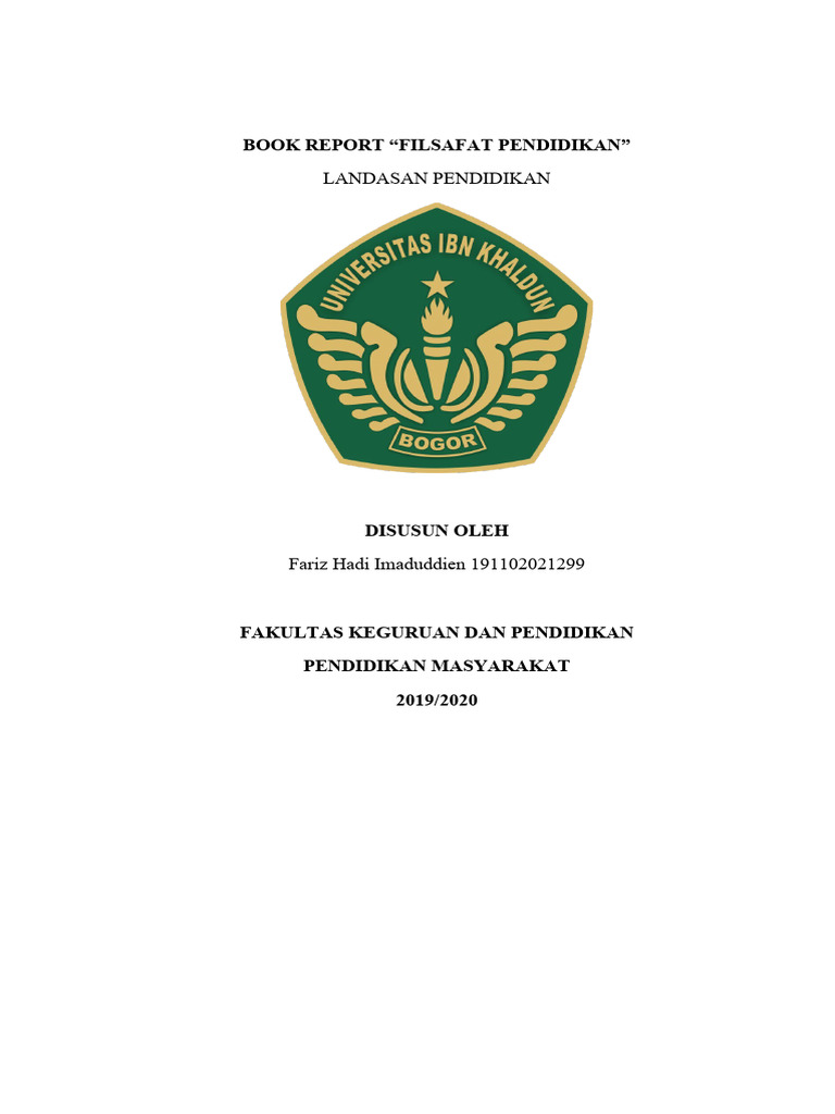 Filsafat Pendidikan | PDF