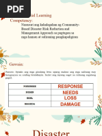 Tagalog DISASTER PREPAREDNESS ALL HAZARD | PDF