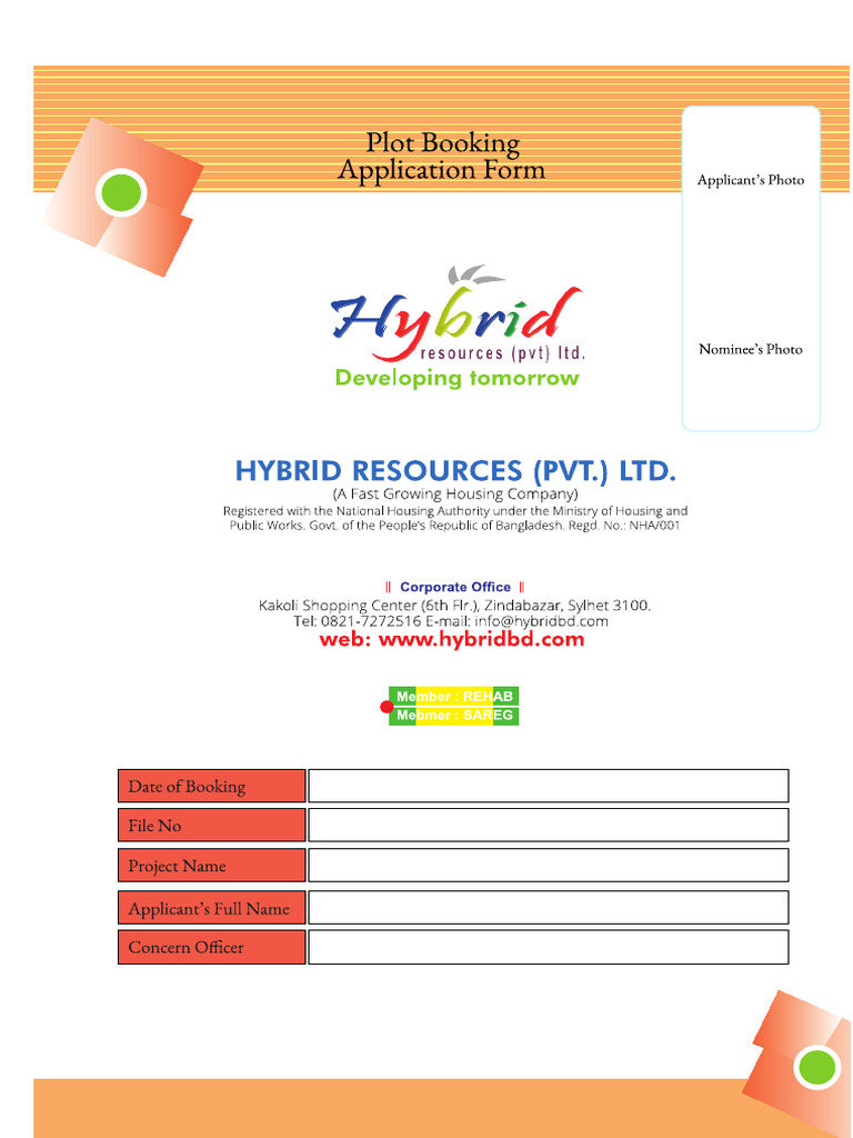 Hybrid Resources PVT LTD Plot | PDF