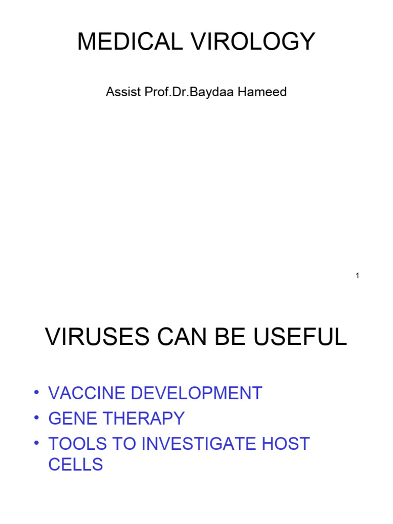 Virology Structure of Virus DNA and RNA Virus | PDF