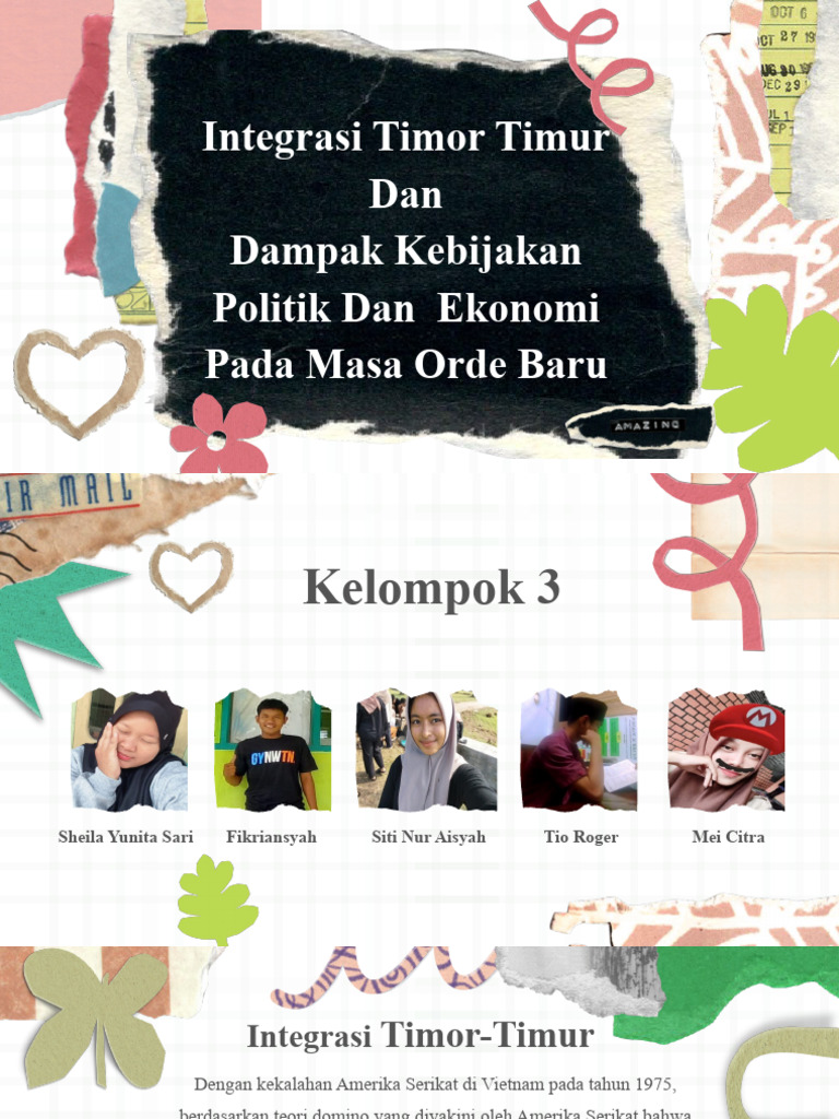 Integrasi Timor Timur Oke | PDF