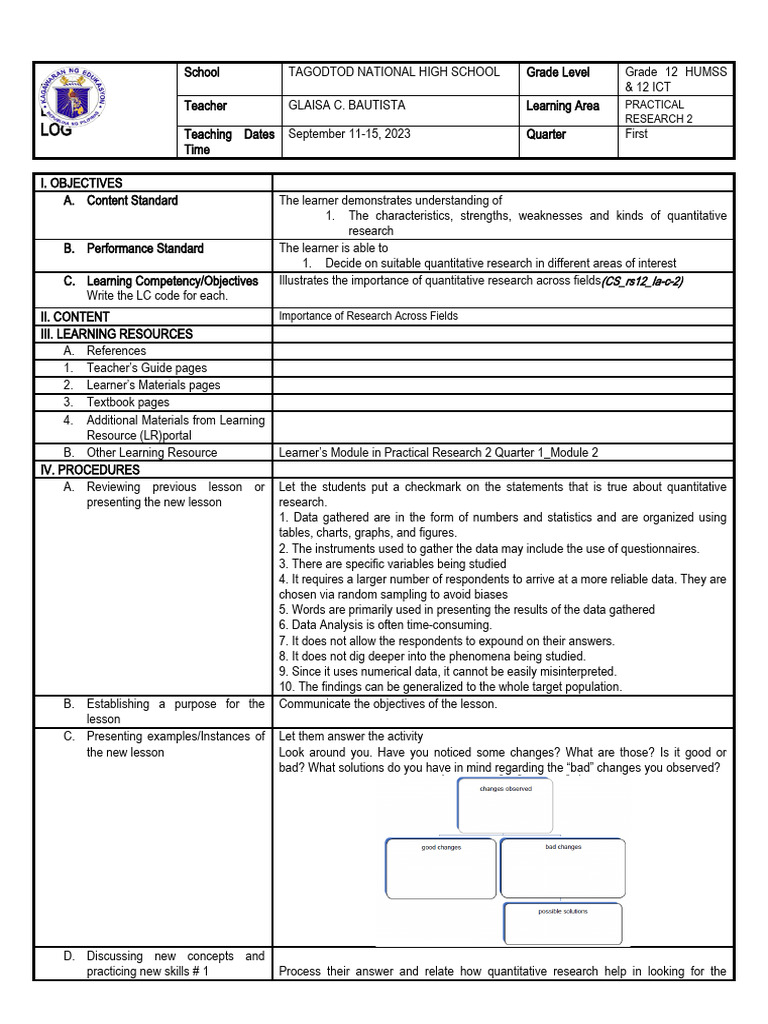 DLL - pr2 - q1 - Week 2 | PDF