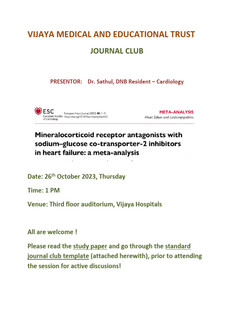Journal Club Vmet | PDF | Wellness | Science & Mathematics