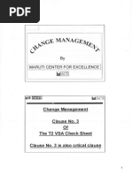 4M Change Management Format | PDF | Production And Manufacturing ...