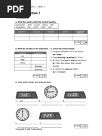 Get To The Top Plus - 3 - Tests | PDF
