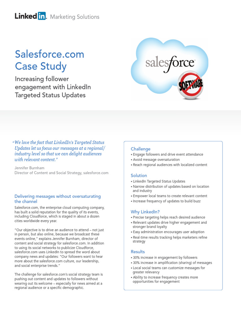 Case Study | PDF | Target Audience | Social Media