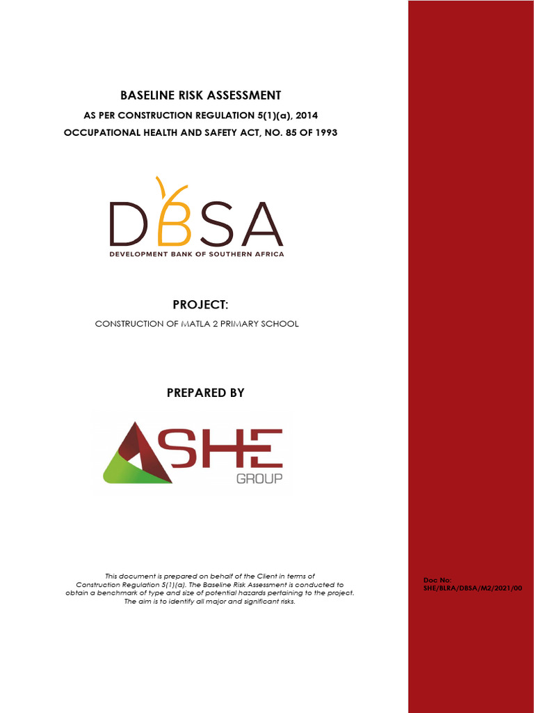 3.baseline Risk Assessment | PDF