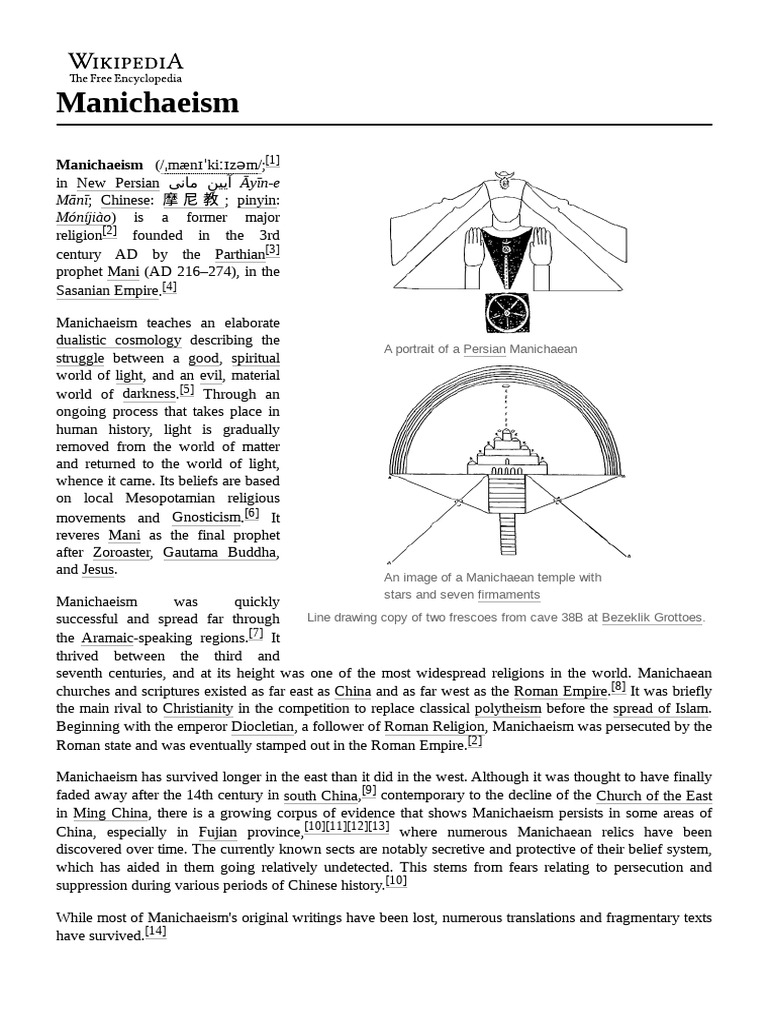 Manichaeism | PDF