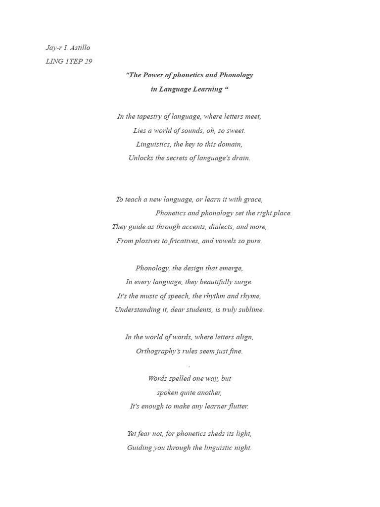 In The Realm of Words | PDF