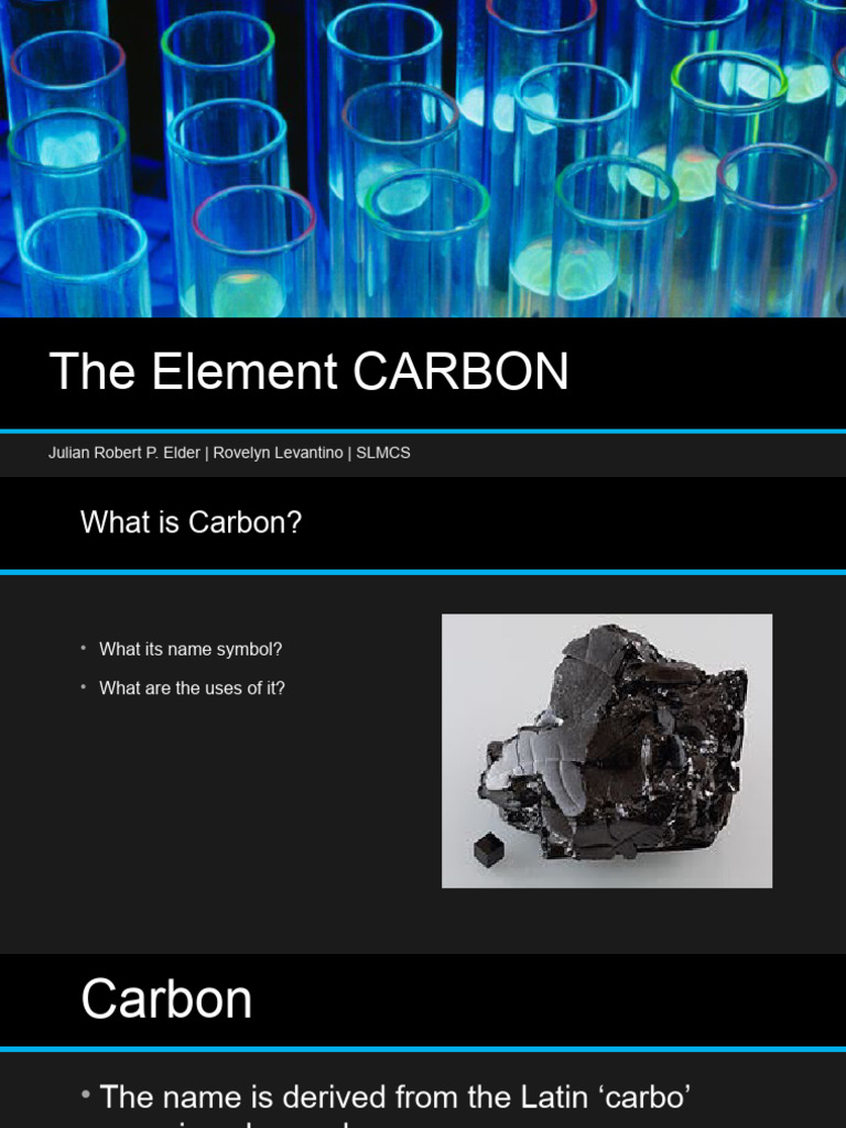 The Element CARBON | PDF