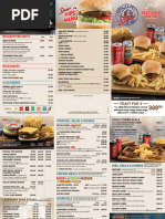 Kota Joe Menu 2025 | PDF | Hamburgers | French Fries