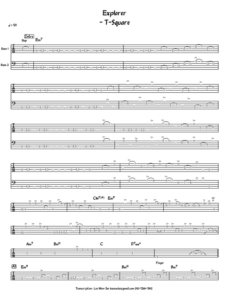 Seinfeld Bass and Guitar Tabs | PDF