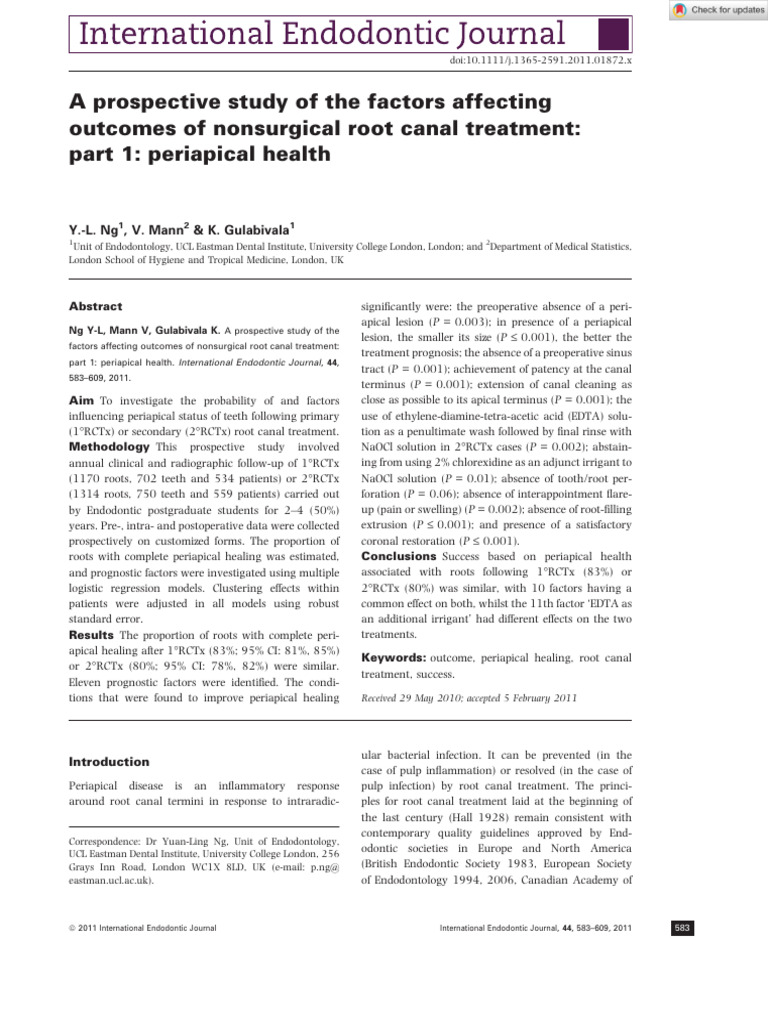 NG Et Al 2011 - A Prospective Study of The Factors Affecting Outcomes ...