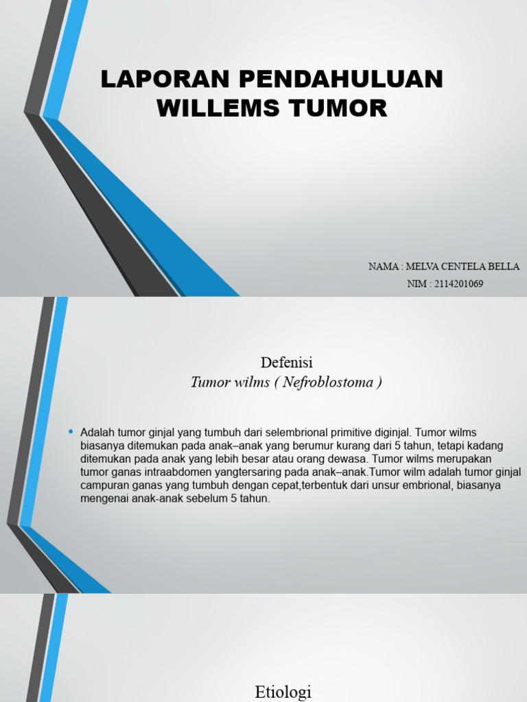 Willems Tumor | PDF