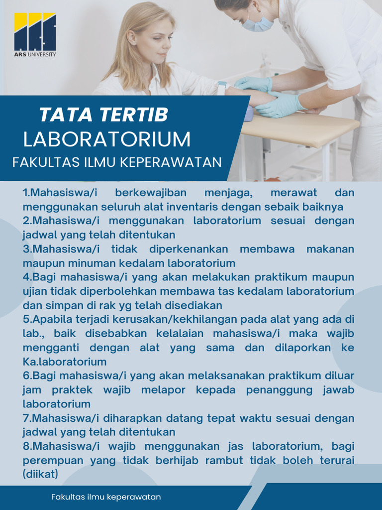 Tata Tertib Laboratorium Keperawatan | PDF