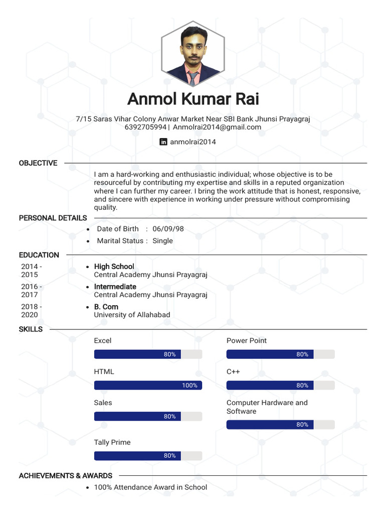 Anmol's Resume | PDF