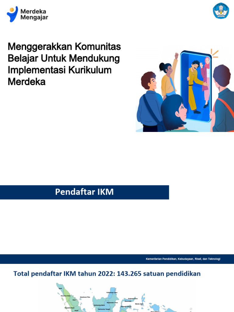 MENGENAL KOMUNITAS BELAJAR - Roadshow | PDF