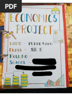 Economics Class 12 Project On Demonetisation | PDF | Legal Tender ...