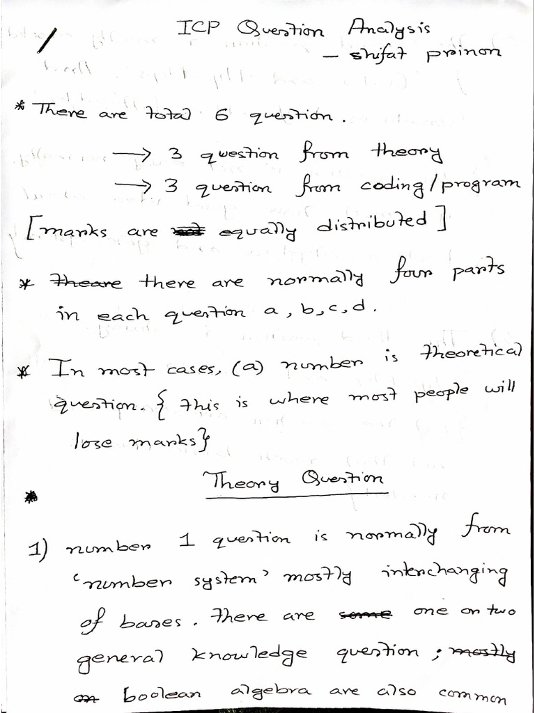 ICP Analysis by Shifat-Prinon | PDF