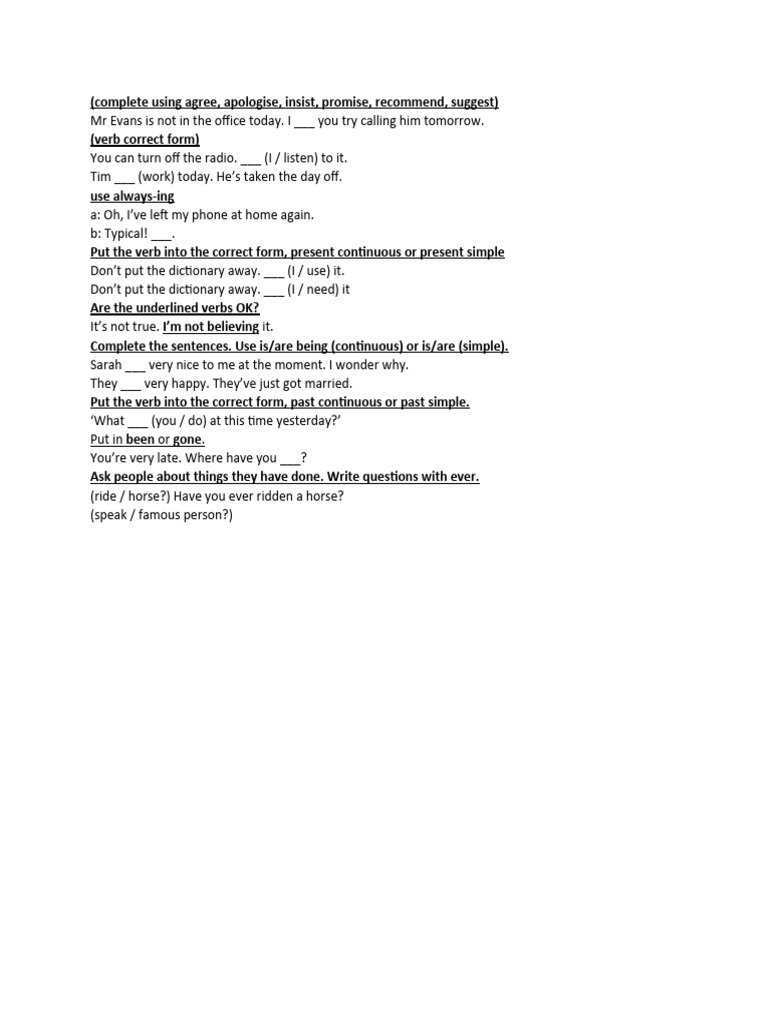 In-Class Exercises 1 | PDF