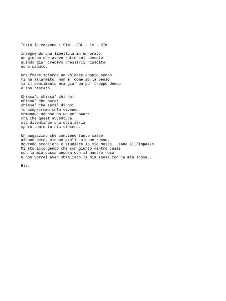 Battisti Lucio - Con Il Nastro Rosa | PDF