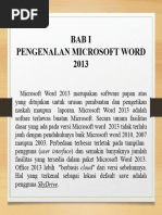 Panduan Lengkap Microsoft Word 2013 | PDF | Komputer