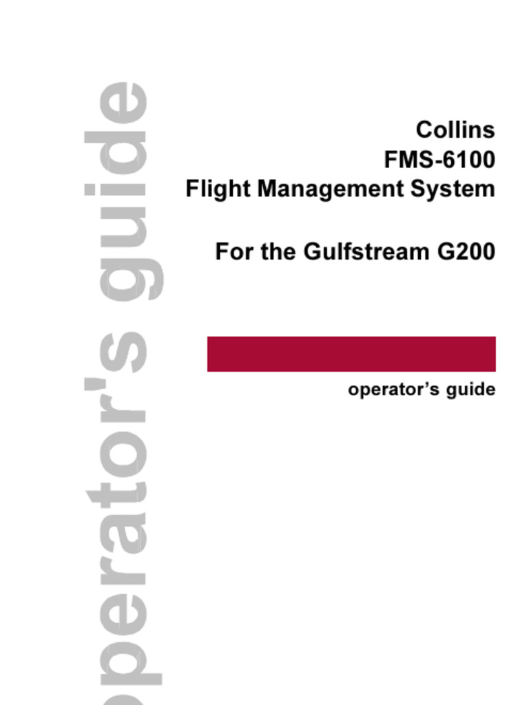 Collins FMS 6100 | PDF | Technology & Engineering