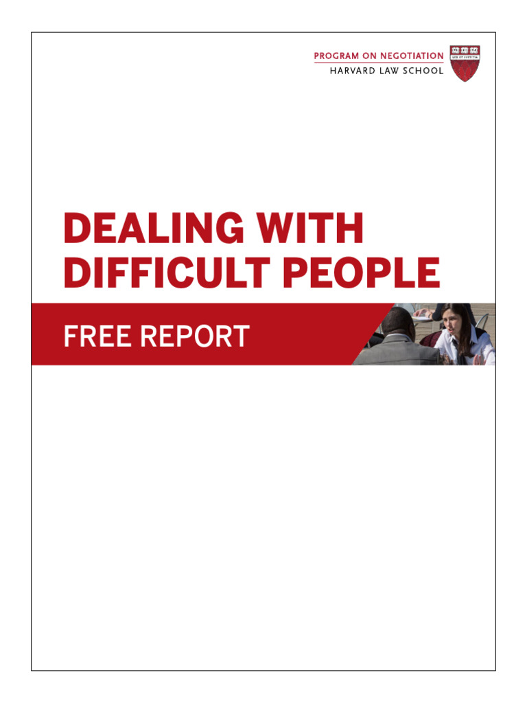 HLS PON FR DifficultPeople 2023b | PDF