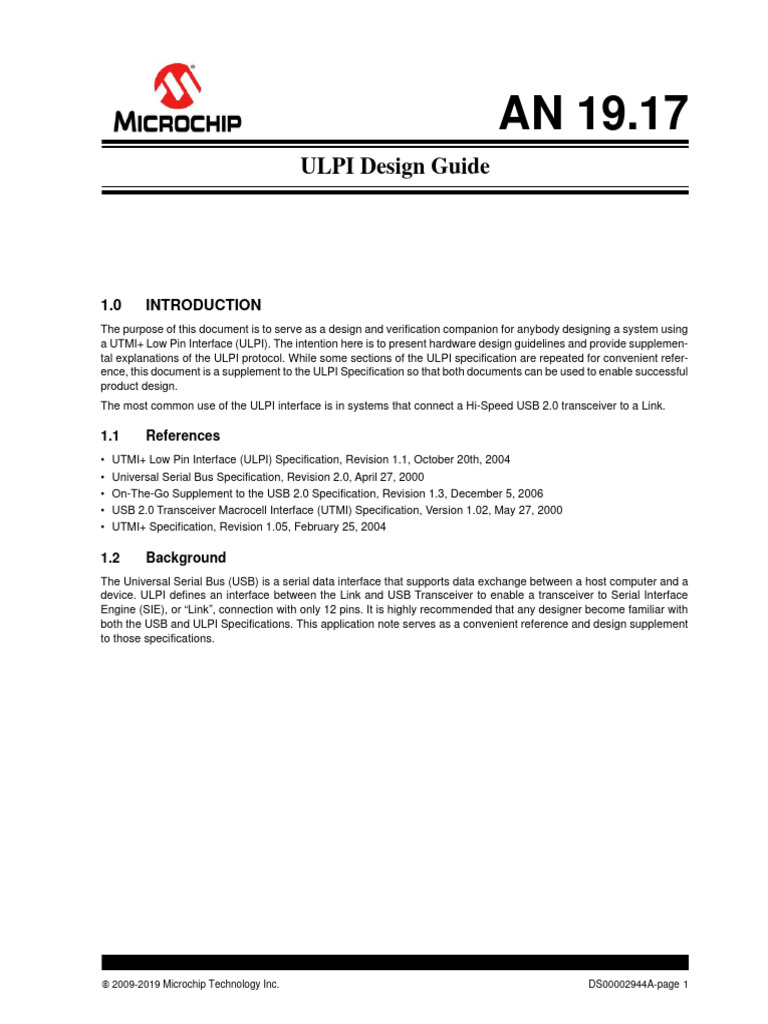 ULPI Design Guide | PDF