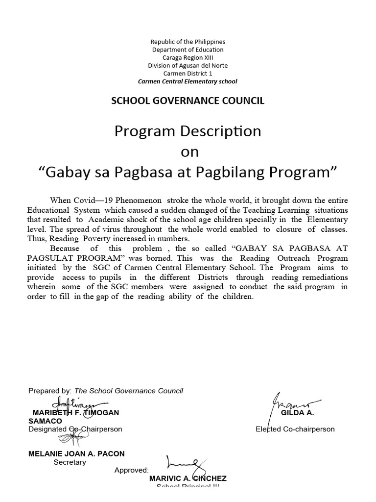 Program Description | PDF