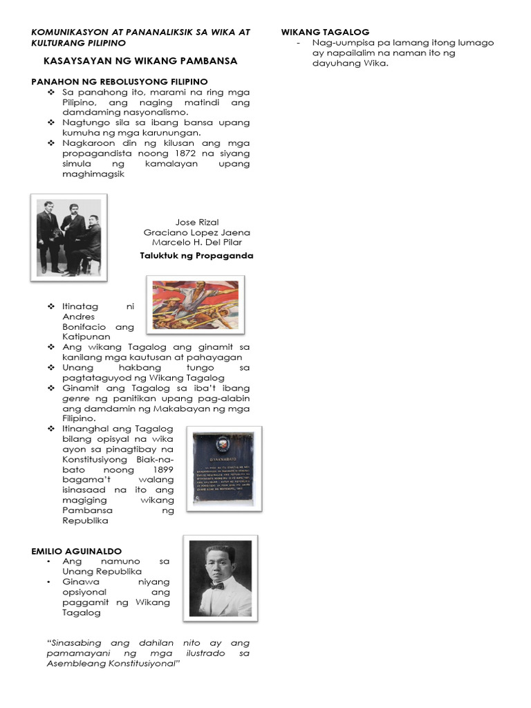 Panahon NG Rebolusyong Pilipino | PDF