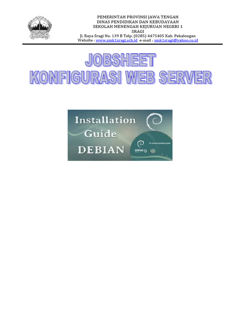 Jobsheet KD 4.6. Web Server | PDF