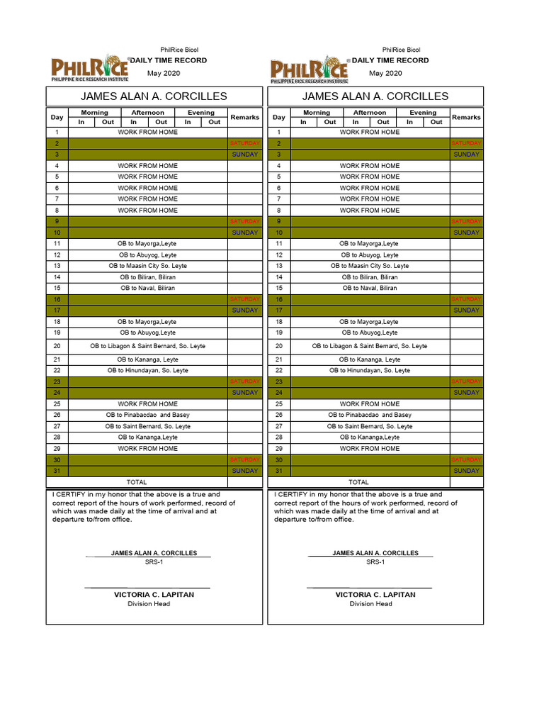 DTR November 2022 | PDF